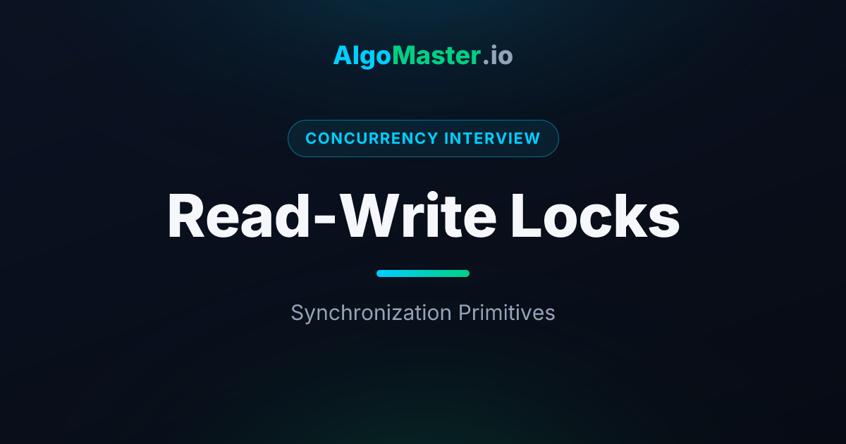 Read-Write Locks | Concurrency Interview | AlgoMaster.io