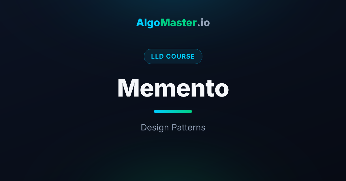 Memento | LLD